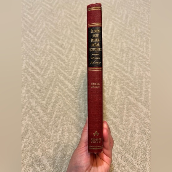 Office | Unique Vintage Math Textbook Used At Mit | Poshmark